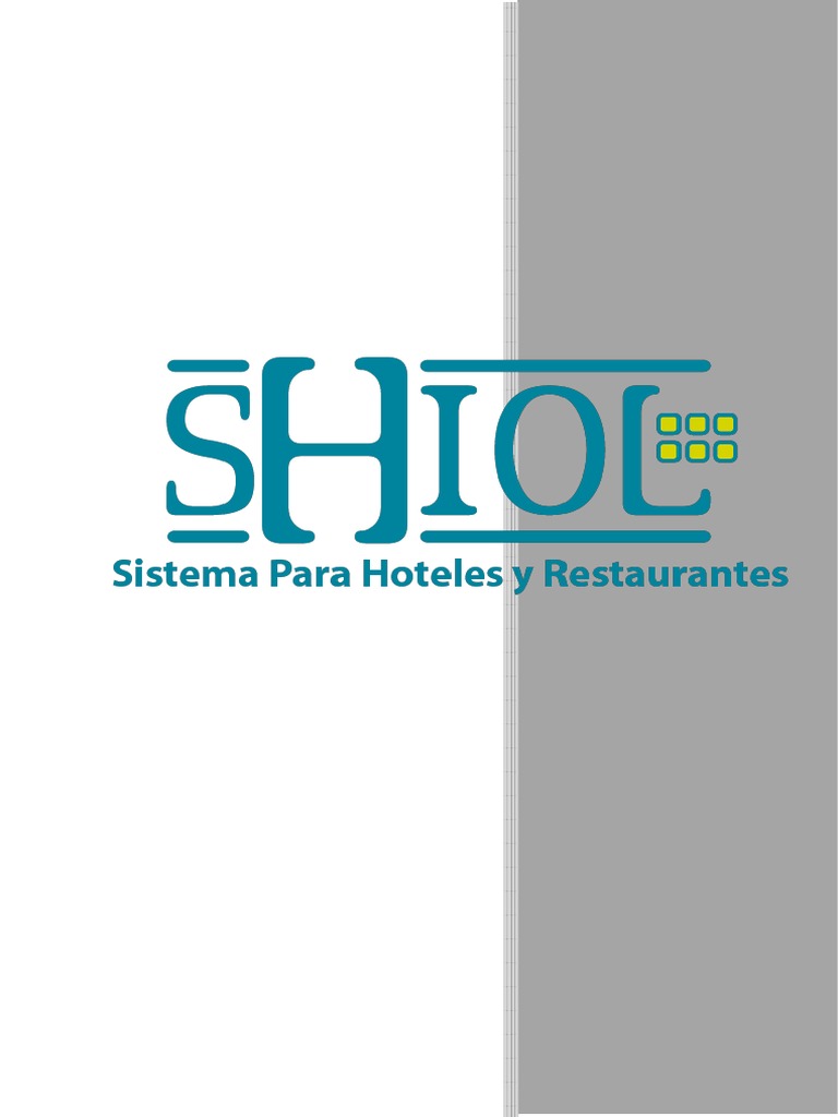Manual del Sistema Shiol Hotelero | PDF | Haga doble clic | Factura