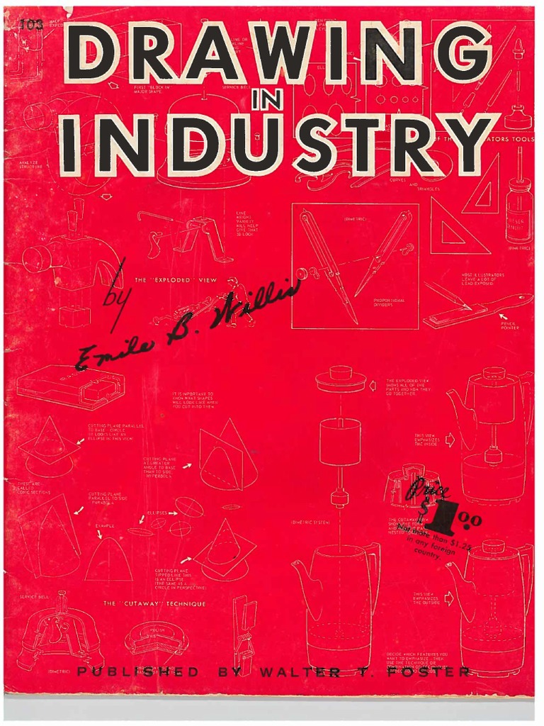 Drawing in Industry - Walter Forester | PDF | Ellipse | Elementary Geometry