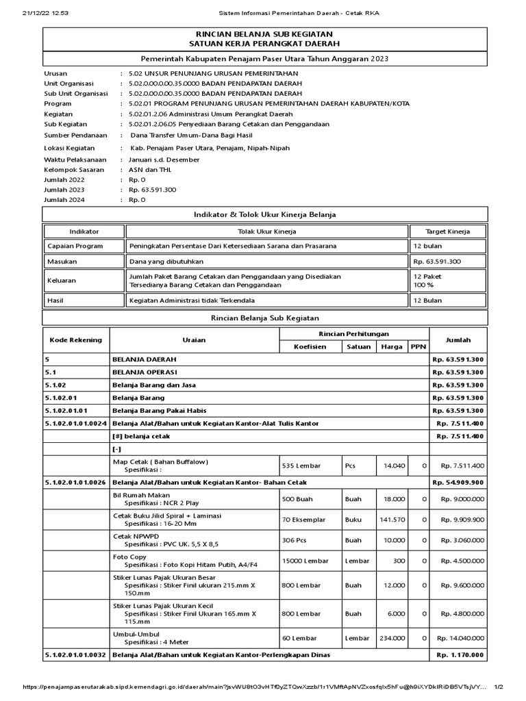 3 Penyediaan Barang Cetakan Dan Penggandaan - FIX | PDF
