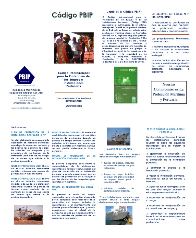 Folleto_Código_PBIP | PDF