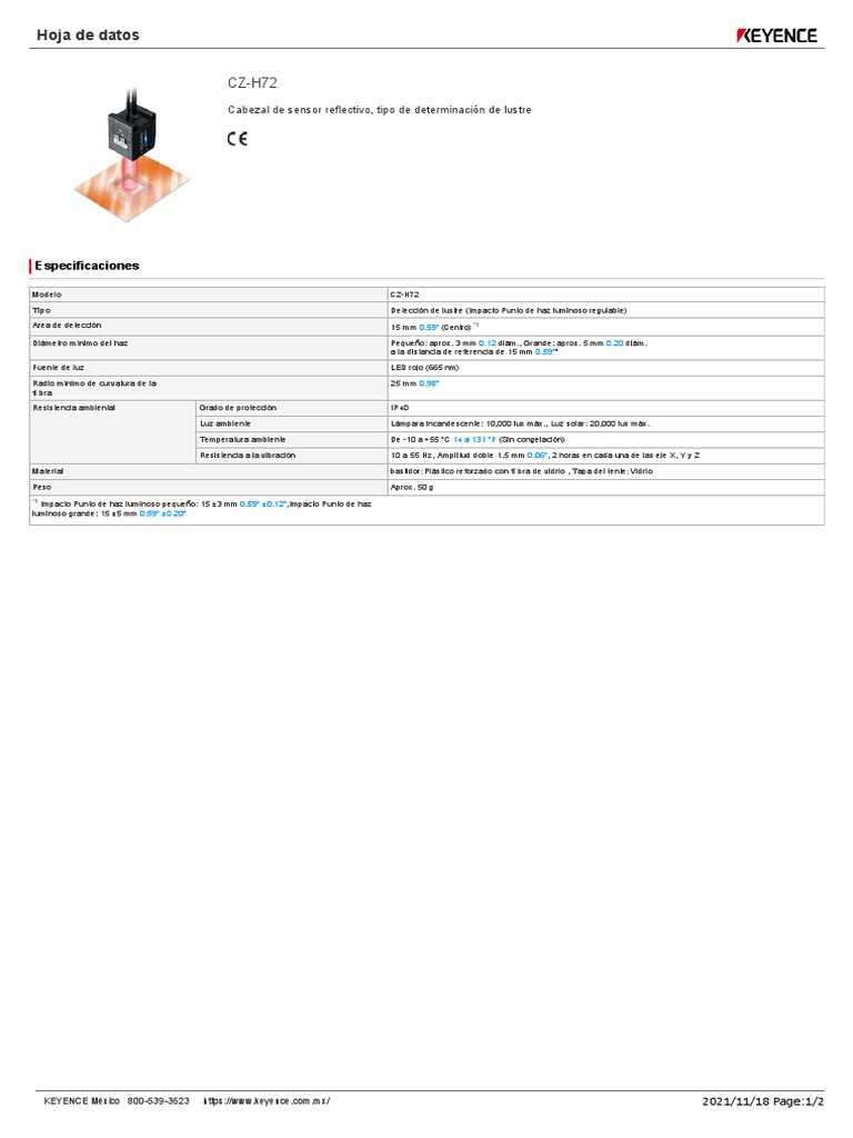CZ-H72 Datasheet | PDF