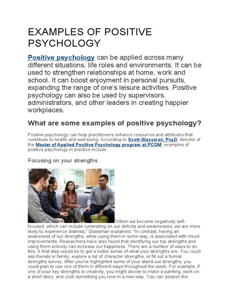 Positive Psychology | Download Free PDF | Positive Psychology | Gratitude