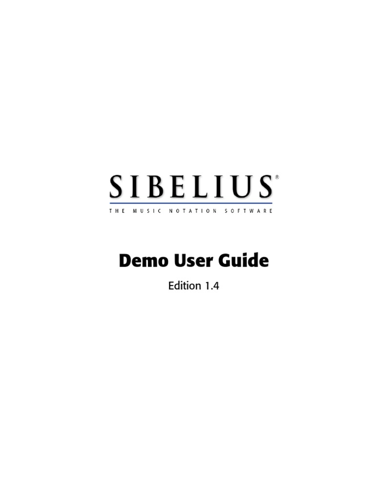 Manual de Sibelius | PDF | Computer Keyboard | Sheet Music