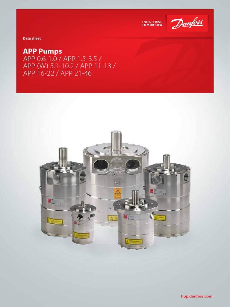 APP Pumps: APP 0.6-1.0 / APP 1.5-3.5 / APP (W) 5.1-10.2 / APP 11-13 ...
