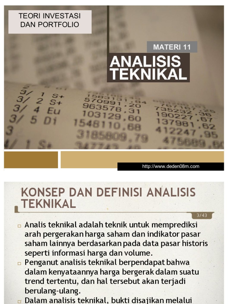 Teori Investasi Dan Portfolio: Materi 11 | PDF
