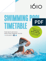 Swim Timetable New | PDF