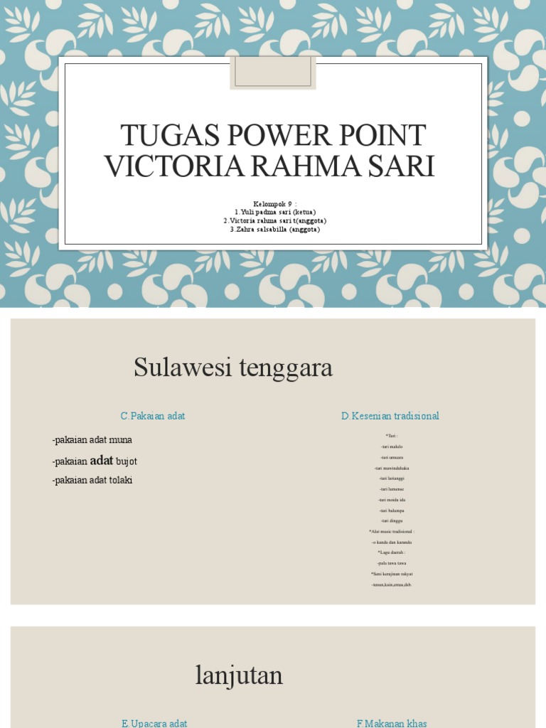 Tugas Power Point VicToria Rahma Sari | PDF