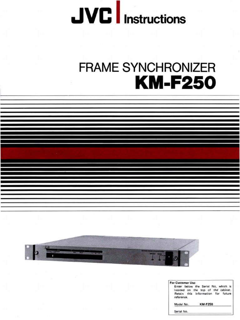 KM-F250 Man Eng | PDF