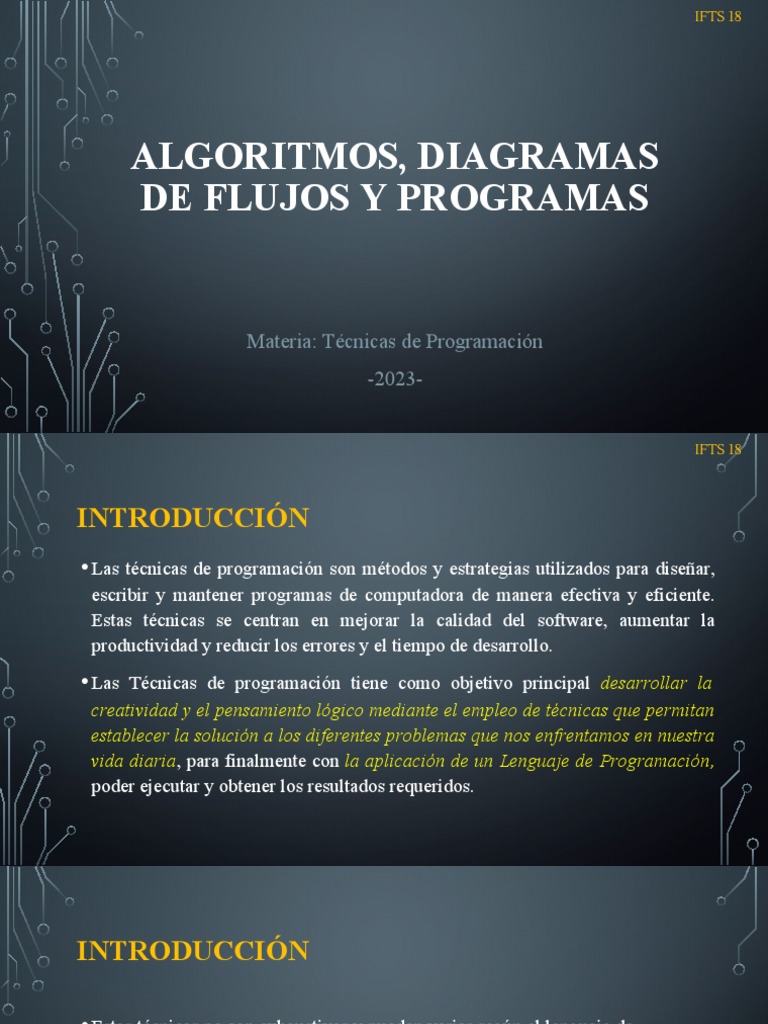 02 Algoritmo Diag Flujo | Descargar gratis PDF | Programación de computadoras | Tipo de datos