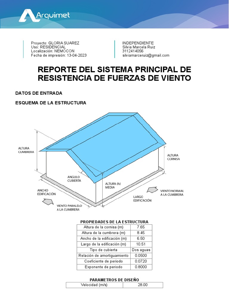 Cargas de viento en estructuras: Barlovento y Sotavento | PDF ...