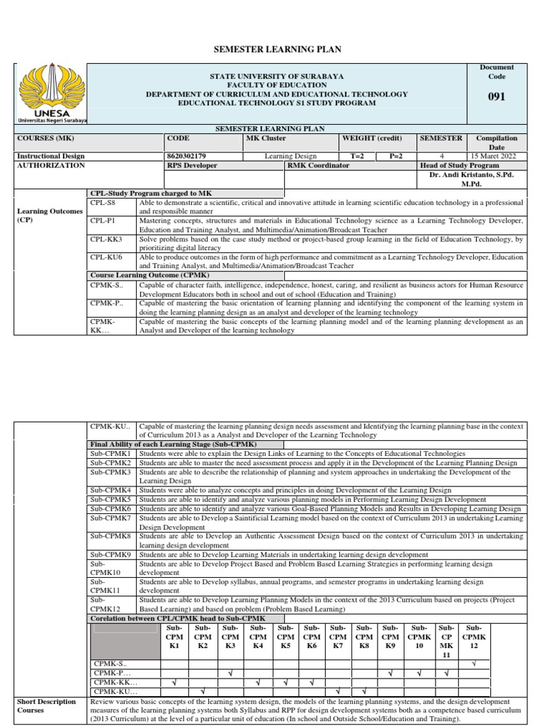 RPS Instructional Design | PDF | Instructional Design | Educational Technology