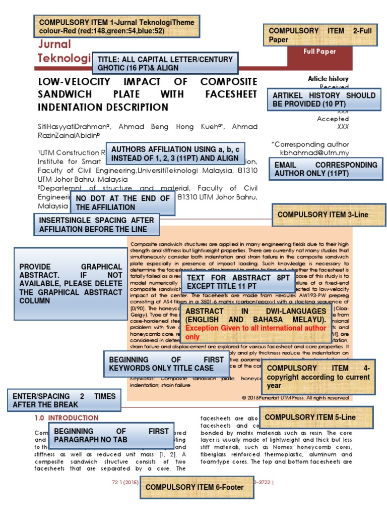 JT Checklist Formatting | PDF | Composite Material | Building Engineering