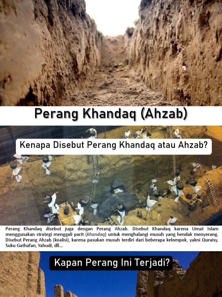 21 Perang Khandaq (Ahzab) | PDF