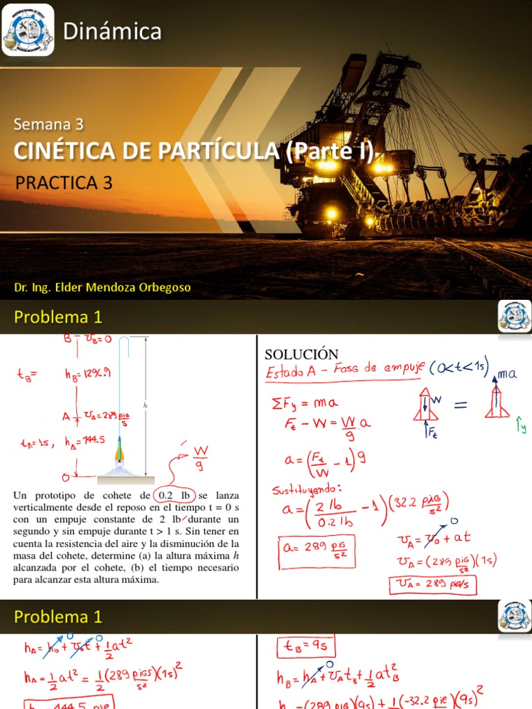 PRACTICA3 - Cinetica de Partículas I | PDF | Fricción | Tren