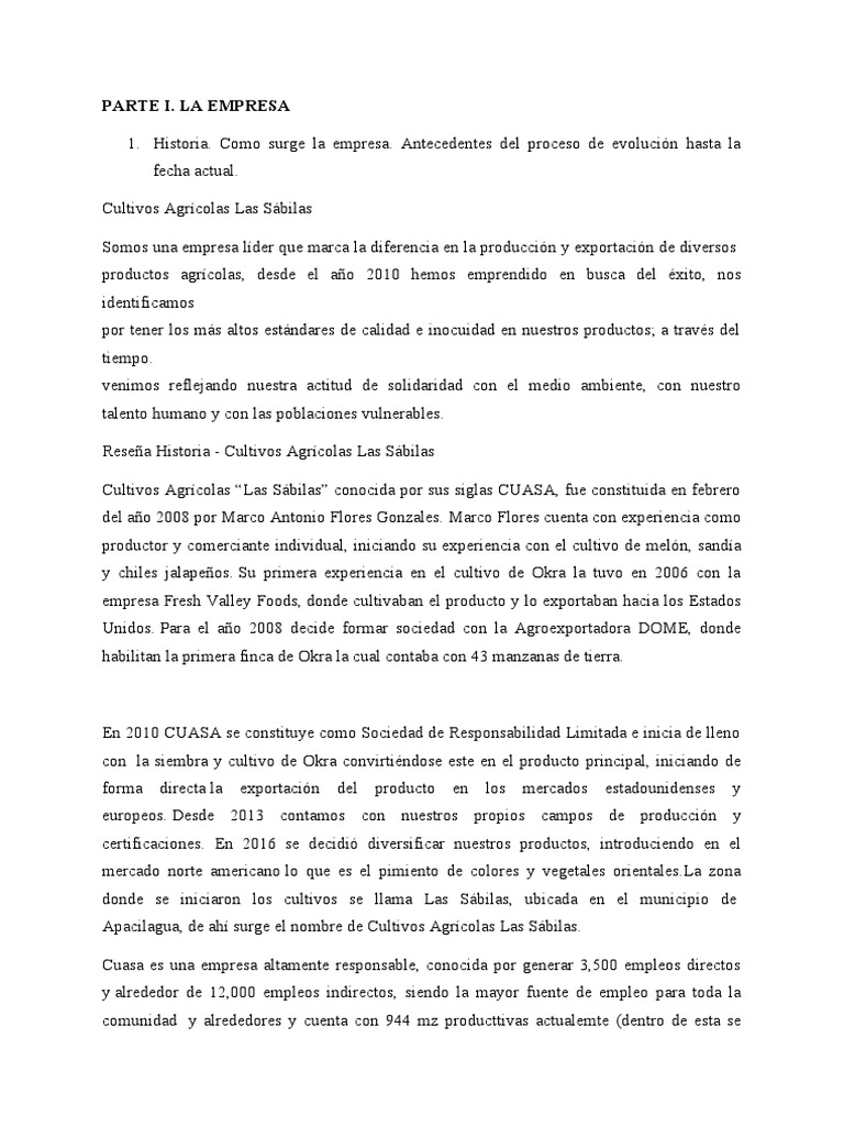 CUASA | PDF | Planificación | Business