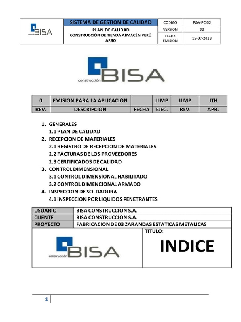 Control de Calidad | PDF