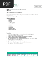 SBA #16 - The Conditions Necessary For Rusting To Occur | PDF | Water ...