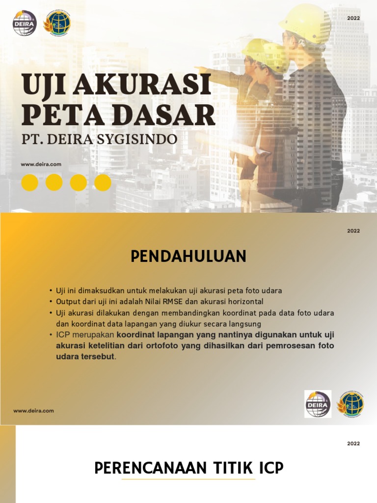 AKURASI PEMROSESAN PETA FOTO UDARA | PDF