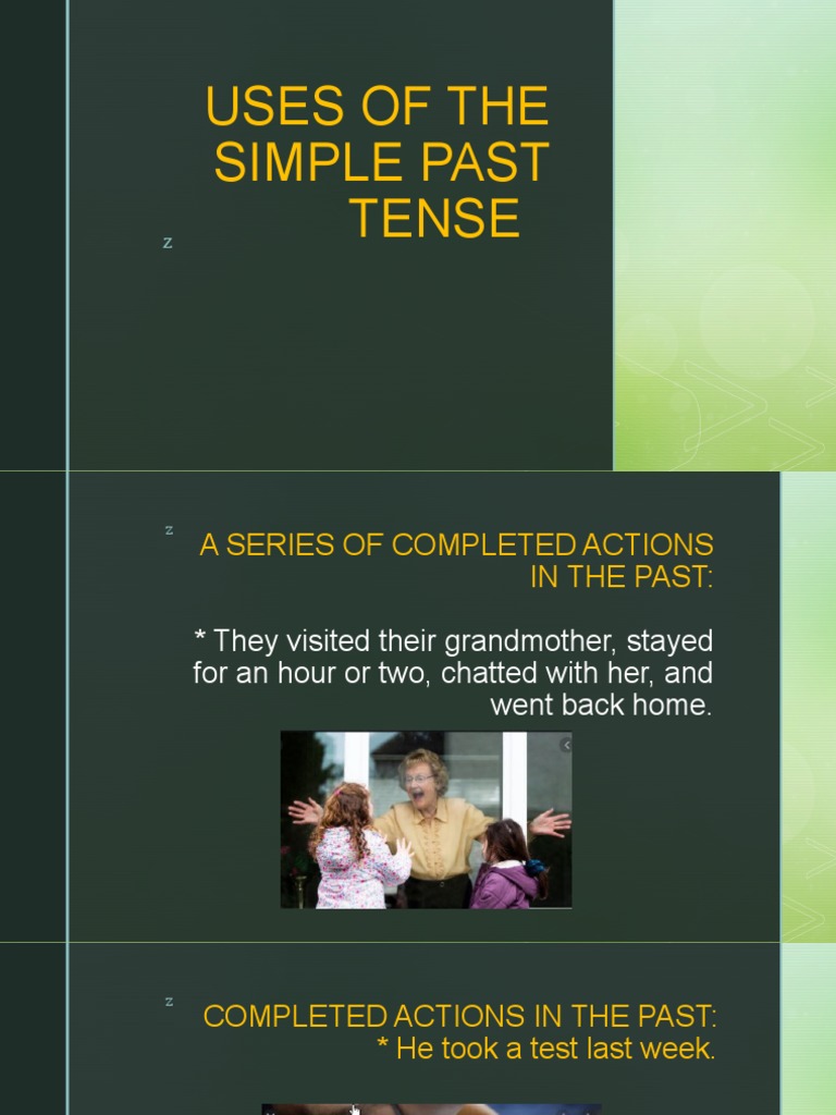 Uses of The Past Simple - Unit 5 | PDF