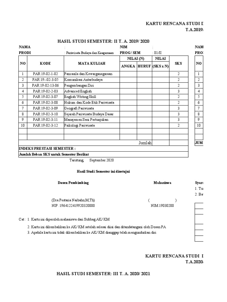 KHS Dan KRS New SINTONG | PDF