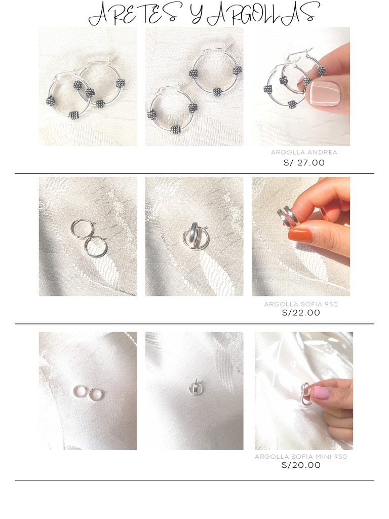 Quya Joyeria Fina Catalogo | PDF