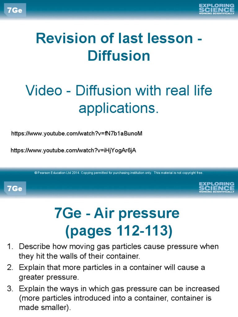 7ge Air Pressure | PDF | Gases | Pressure