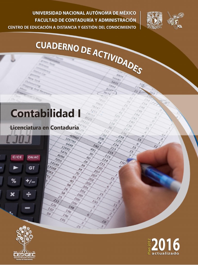 Contabilidad I (Actividades) | PDF | Contador | Contabilidad