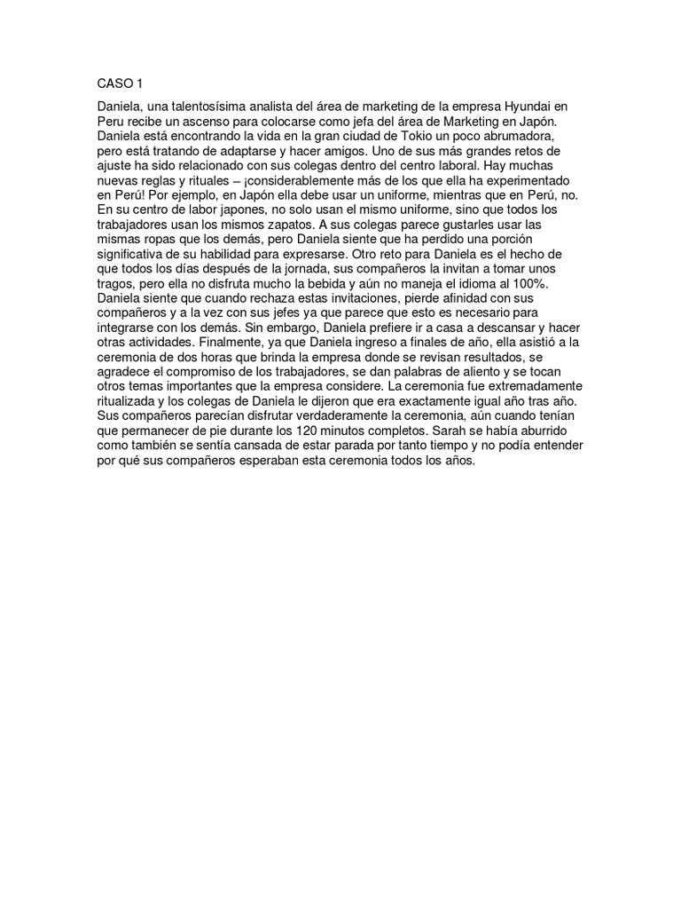 Caso 1 | PDF