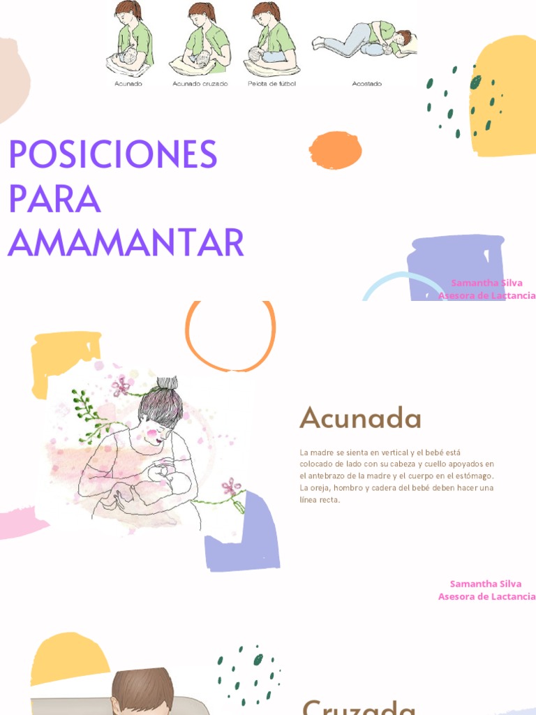 Posiciones para Amamantar | PDF | Pecho