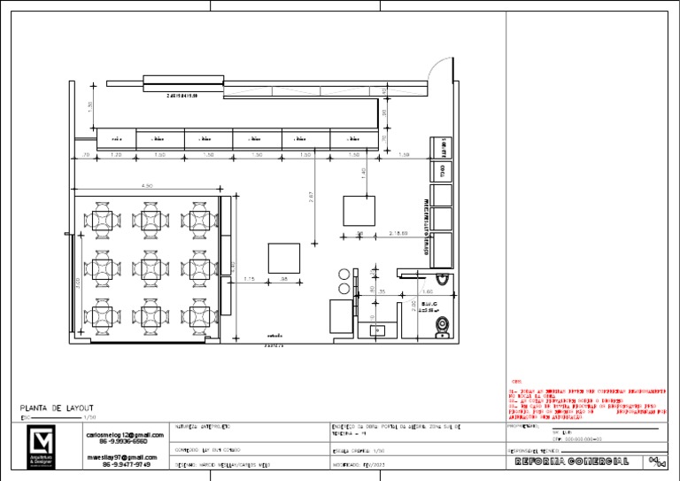 LAY OUT PADARIA DELICIA DE BOLO LUIS 02 | PDF