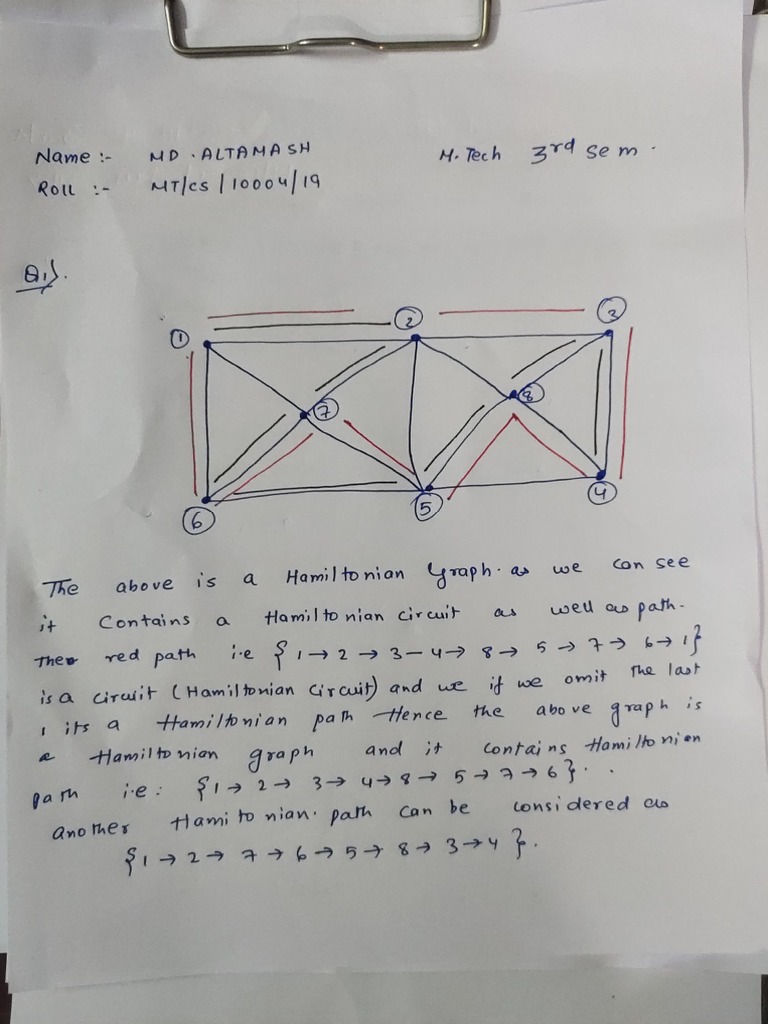Graph Quiz | Download Free PDF | Computational Complexity Theory | Graph Theory