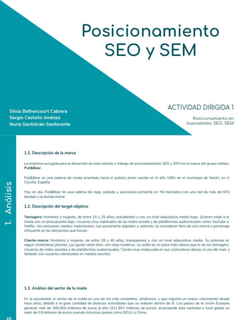 Ejemplo Ad2 D - Sem - Pull & Bear | PDF | Moda | Marca