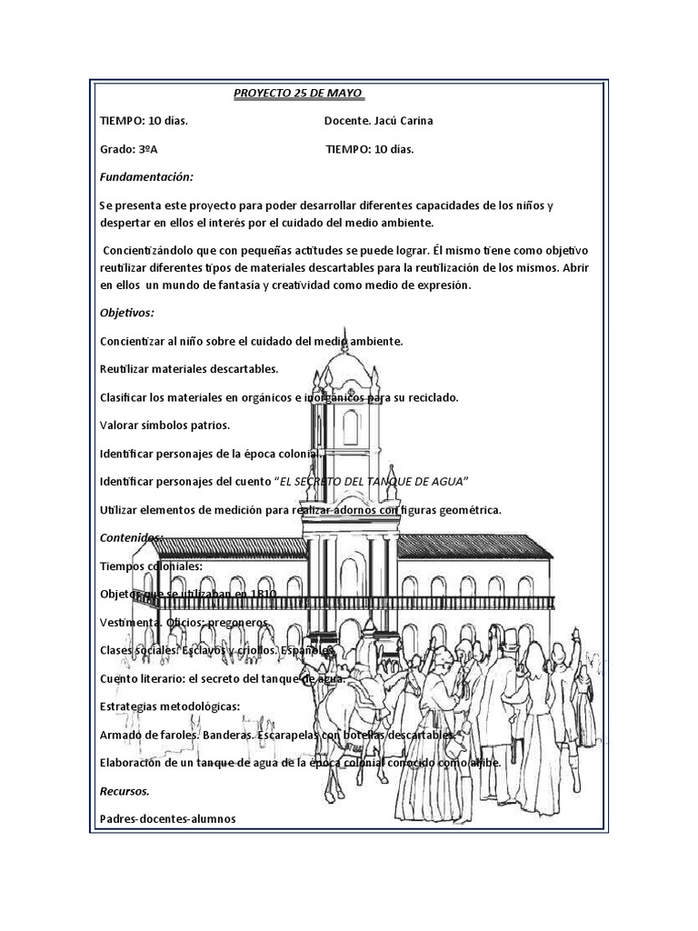 Proyecto 25 de Mayo | PDF