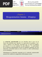 Cours 4 - Méthode de Simplexe | PDF | Optimisation linéaire | Programmation informatique