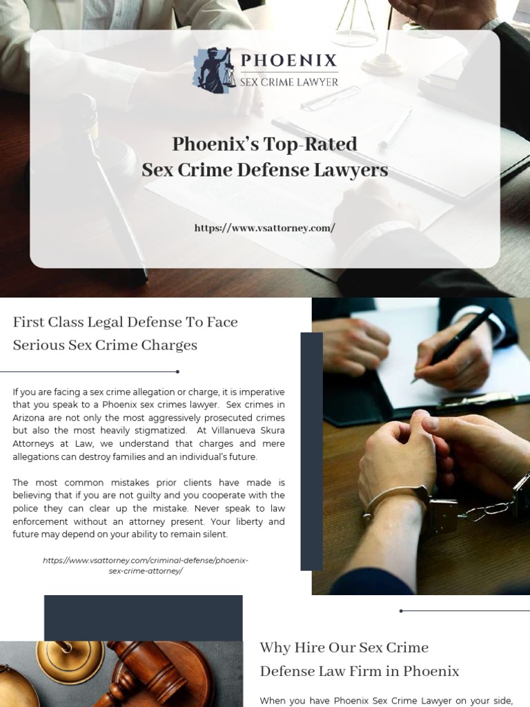 Phoenixs Top Rated Sex Crime Defense Lawyers Pdf Criminal Defense