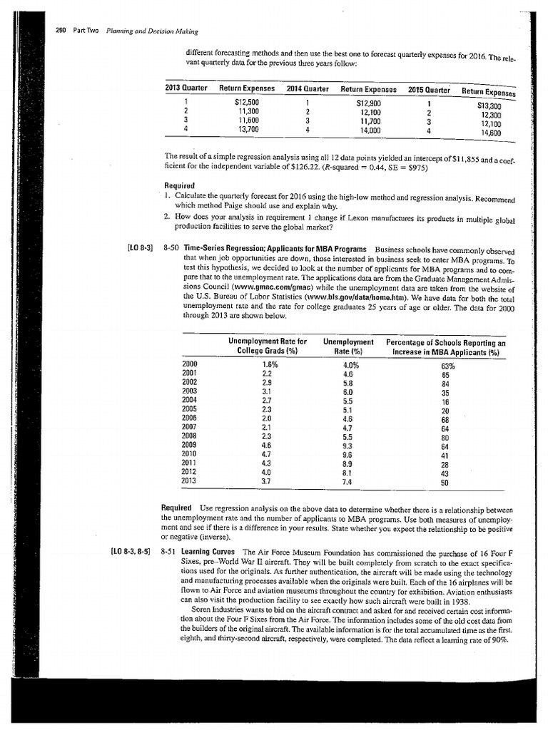 5 Tutorial 5 Qs - 8-51 - 8-52 - 8-53 | PDF