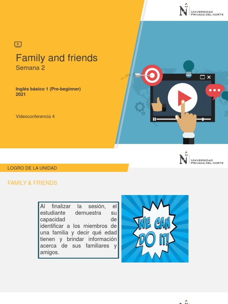 Material de VC 4 - Módulo 4 Family and Friends | PDF | The Simpsons ...