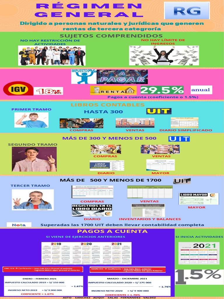 Infografía - Régimen General | PDF