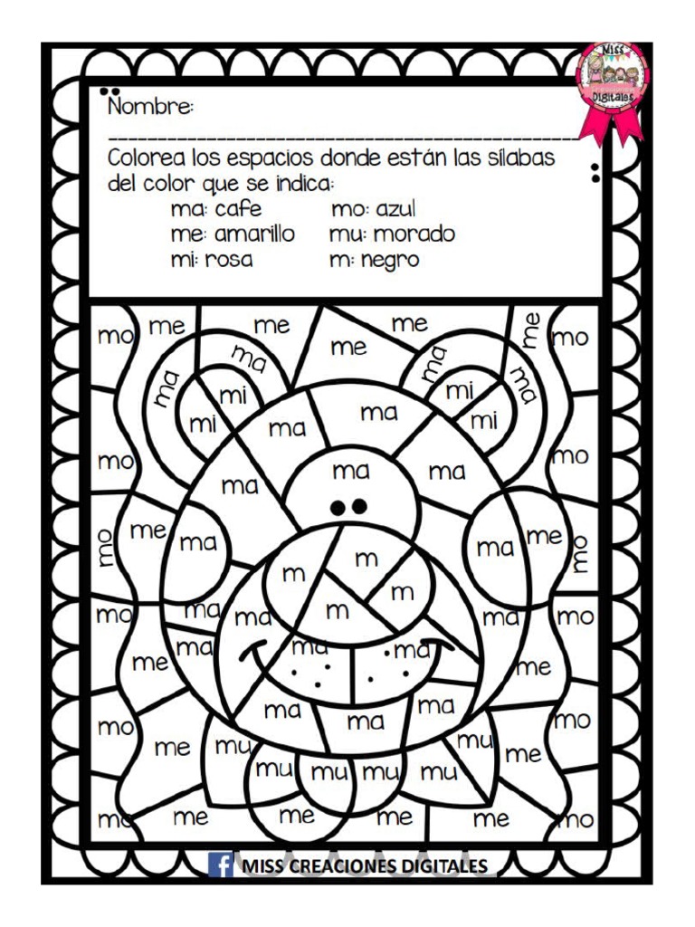 Actividades Silabas | PDF