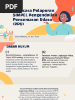 Tata Cara Pengisian SIMPEL PPU 2024 | PDF
