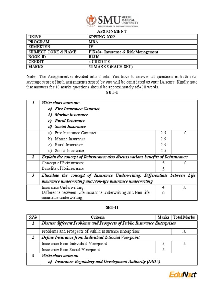 Fin404 - Assignment - Spring 2022 | PDF
