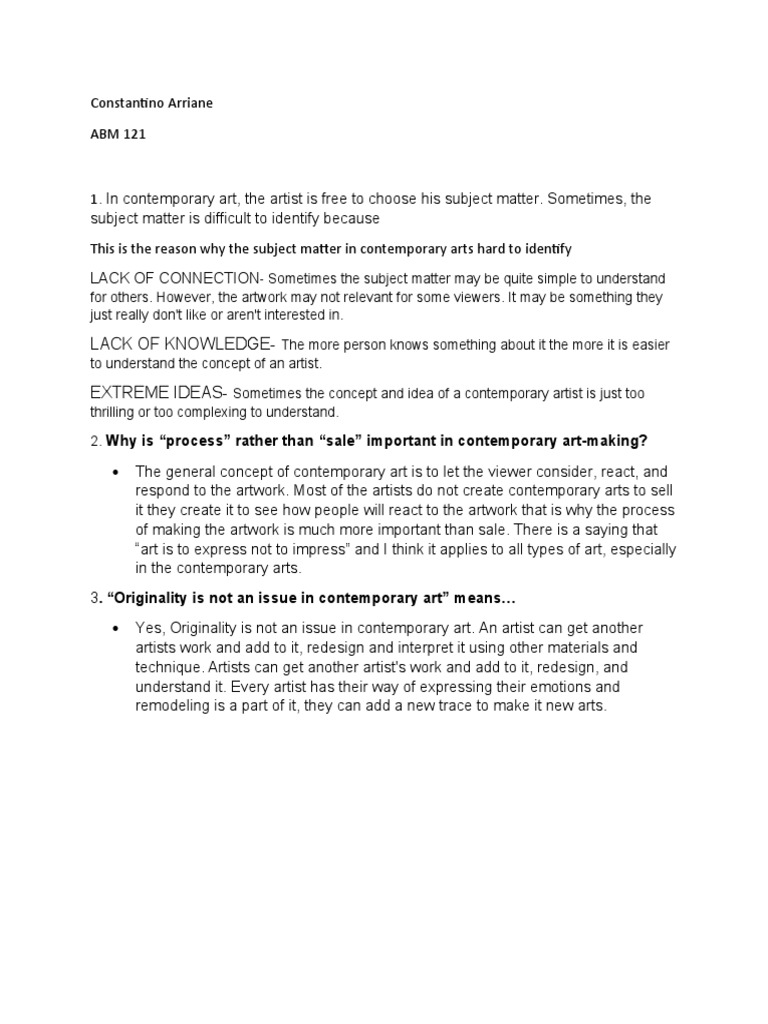 Constatino Arts | PDF
