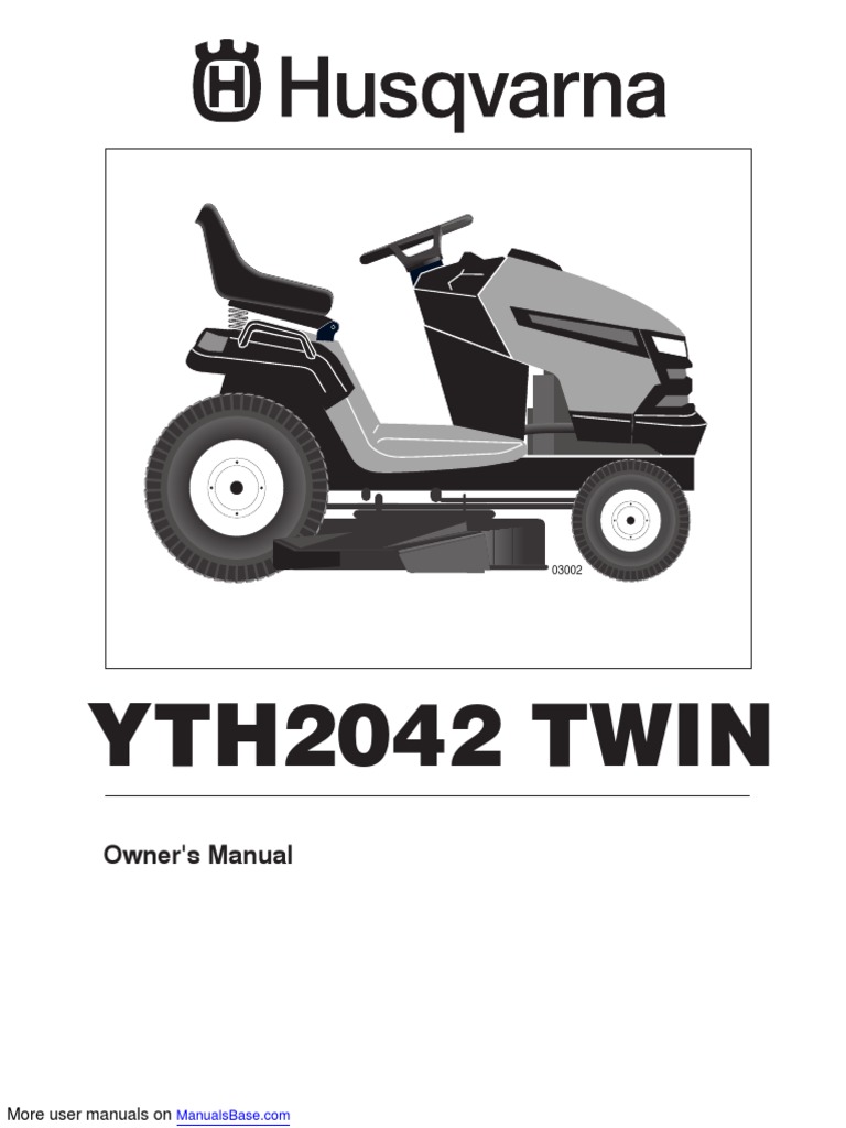 Yth2042 Twin | PDF | Tractor | Manual Transmission
