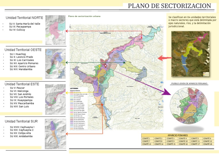 Planos de Sectorizacion Huánuco | PDF