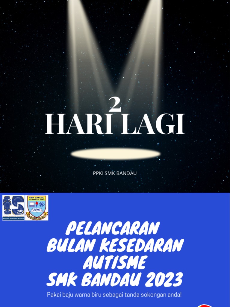Promo Pelancaran Bulan Kesedaran Autisme SMK Bandau | PDF