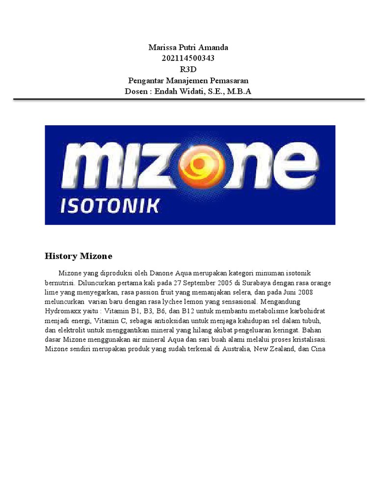 PMP - Produk Life Cycle - Marissa Putri Amanda - 202114500343 - R3D | PDF