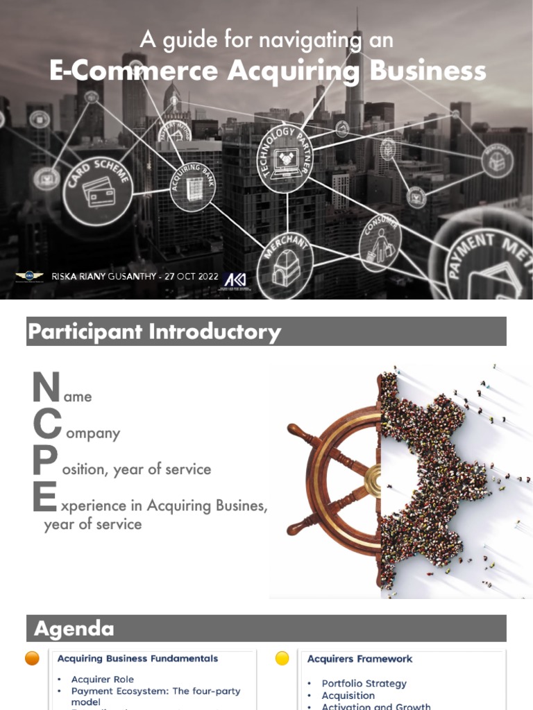 E-Commerce Acquiring Guide | PDF | E Commerce | Payments