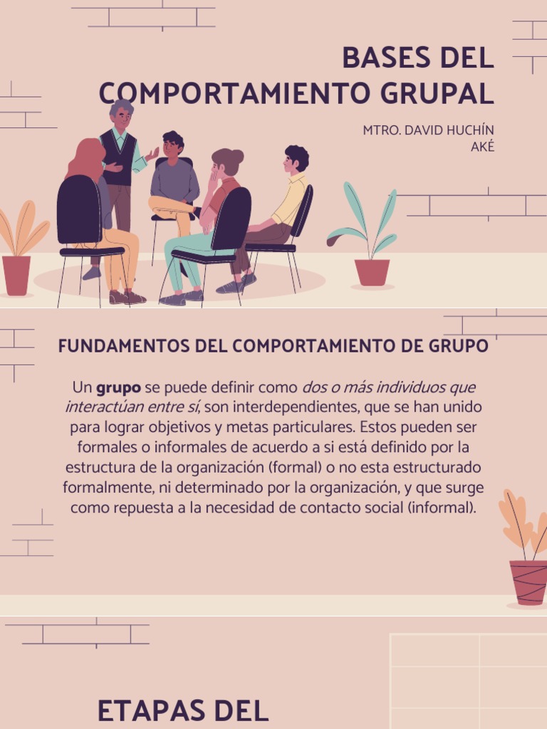 Comportamiento Grupal y Desarrollo | PDF | Relaciones personales, crianza y desarrollo personal