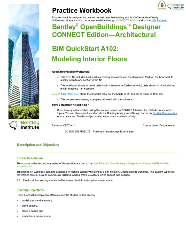 Bentley Openbuildings Designer Connect Edition-Architectural Bim ...