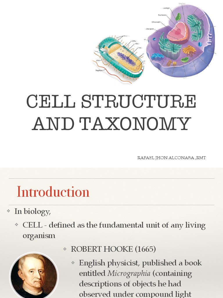 Cell Structure and Taxonomy | PDF | Cell (Biology) | Glycolysis